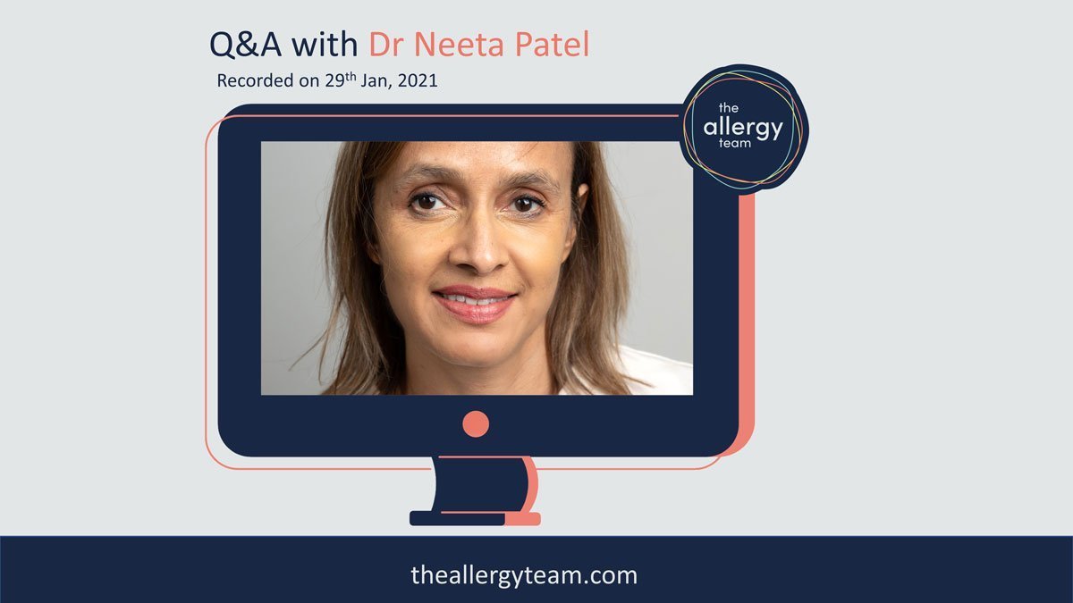 Q&A with Dr Neeta Patel | The Allergy Team